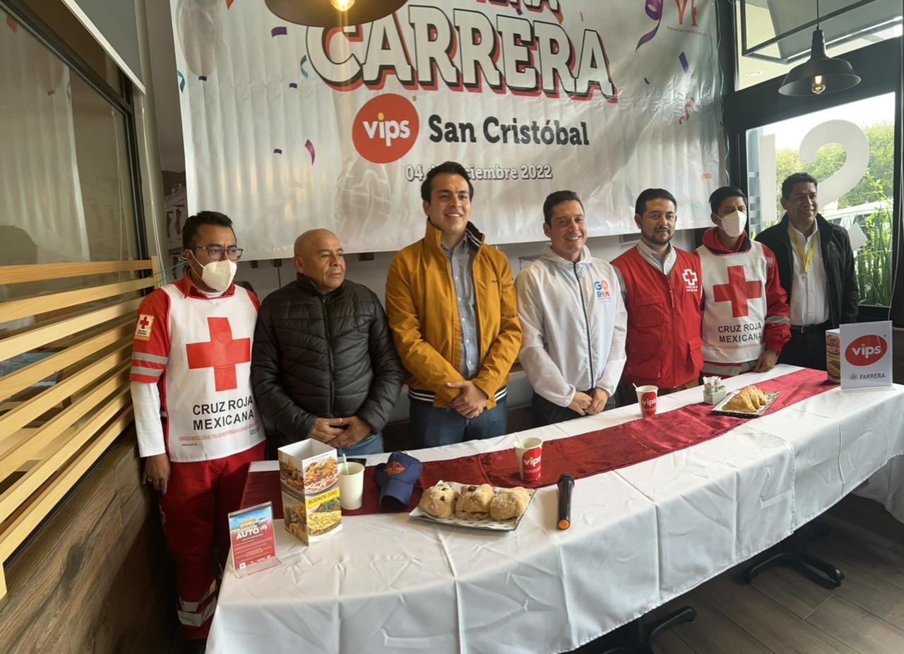 Presentan la 1ª Carrera VIPS San Cristóbal 5K y 10K | Rotativo en Linea